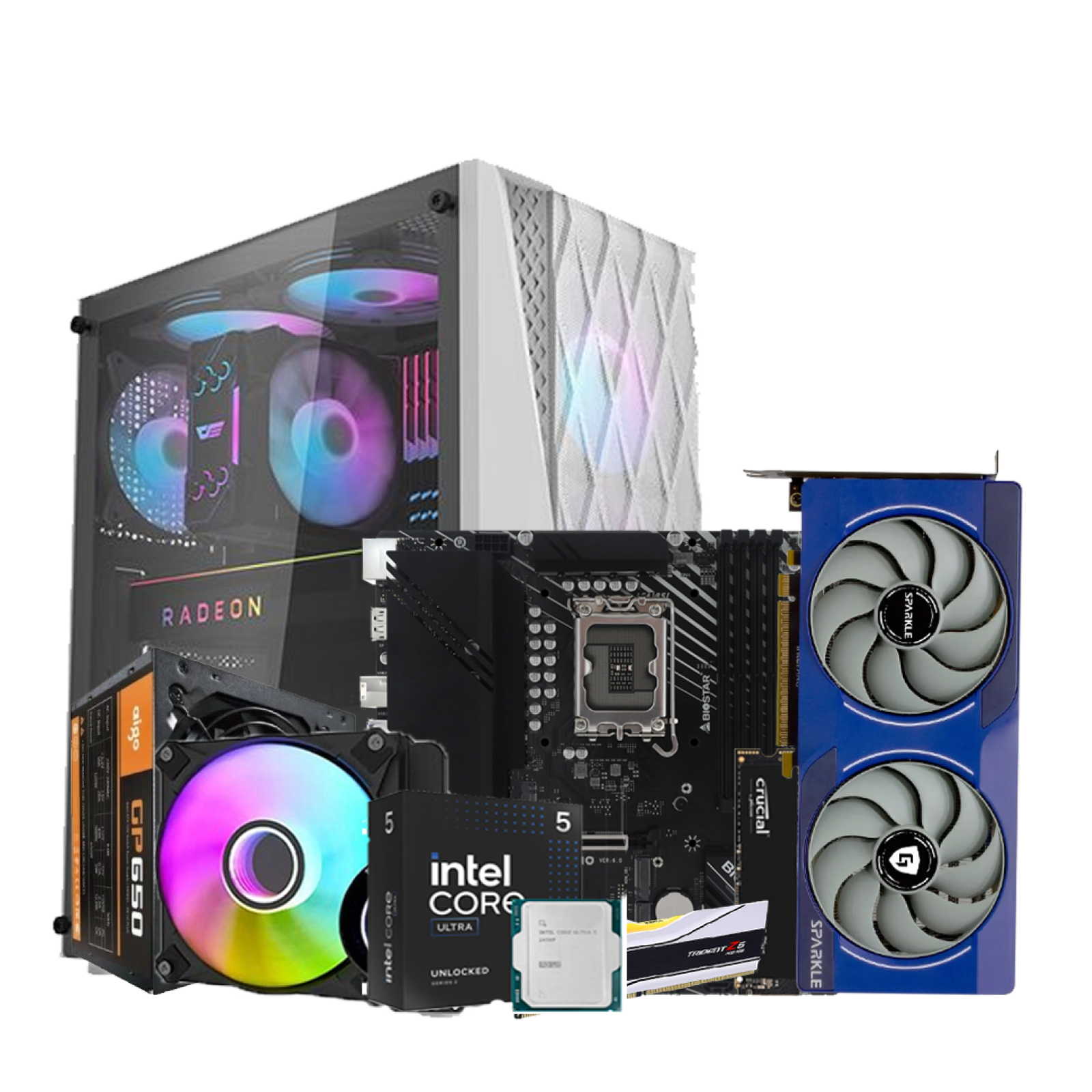 Intel Core Ultra 5-245KF Gaming PC with 10GB GPU, DDR5 RAM, 1TB SSD – ৳ ...