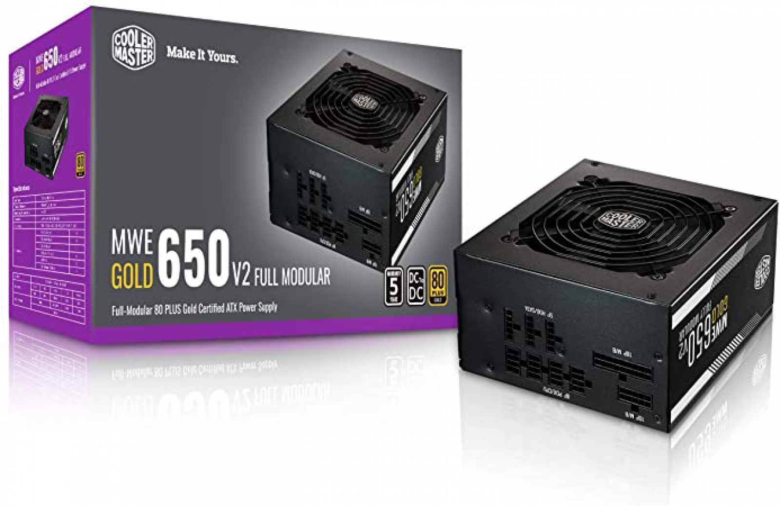 Cooler Master V650 Gold V2 80 PLUS Price In Bangladesh | Binary Logic