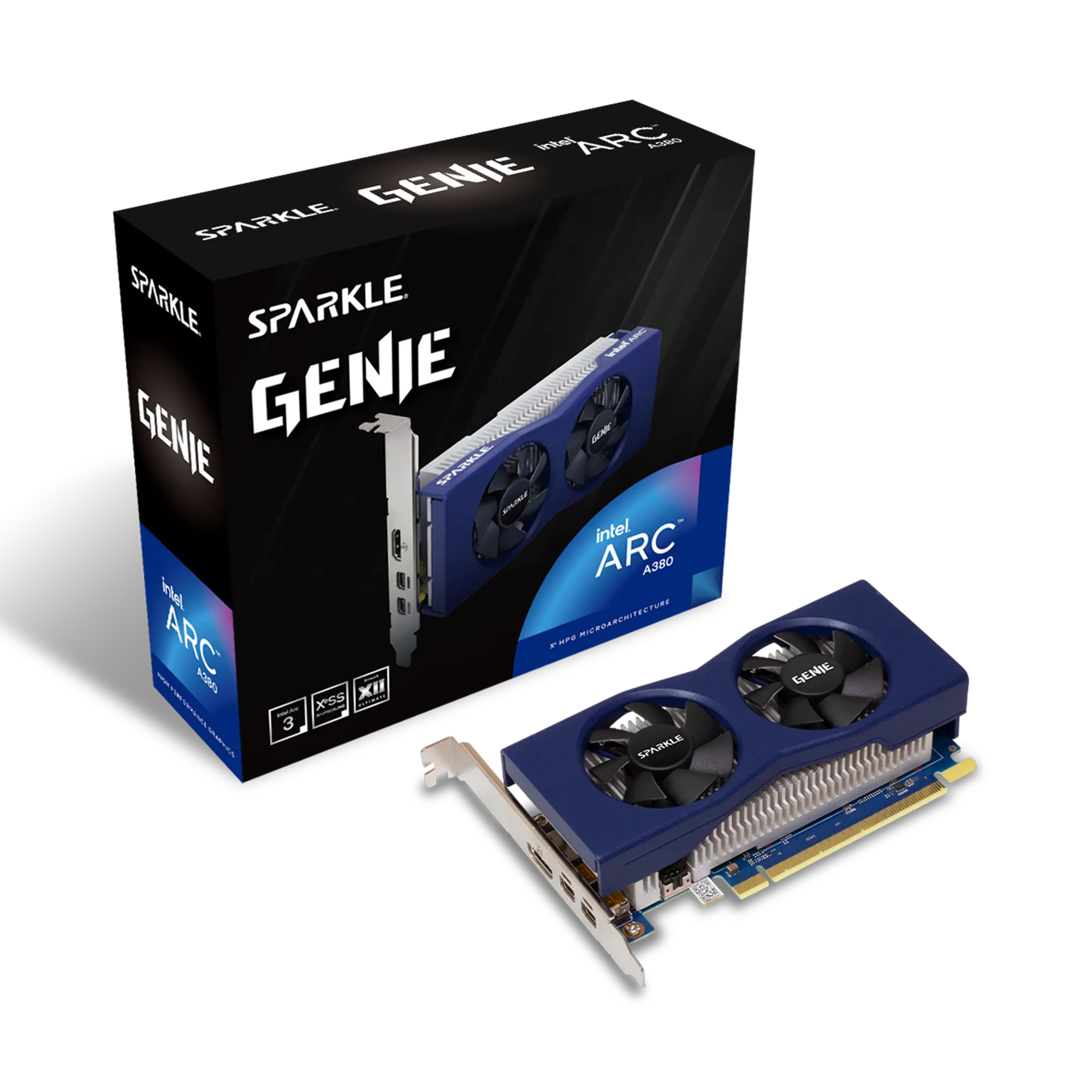 SPARKLE Intel® Arc™ A380 GENIE, 6GB GDDR6, SA380G-6G